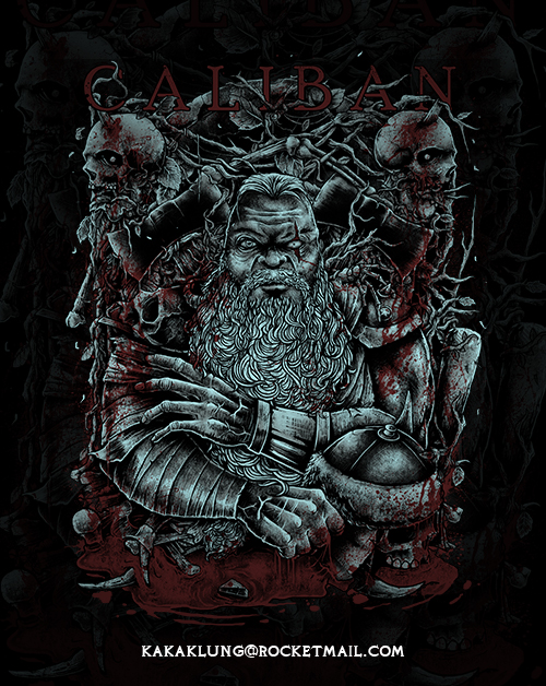 King Of Babarian ( Design for Caliban ) - Kakak Lung Art