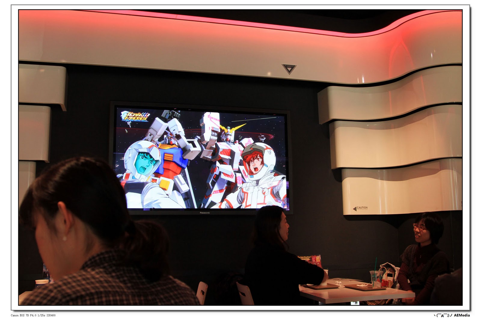 GUNDAM GUY: Inside the Gundam Cafe (Akihabara, Japan) - Image Gallery