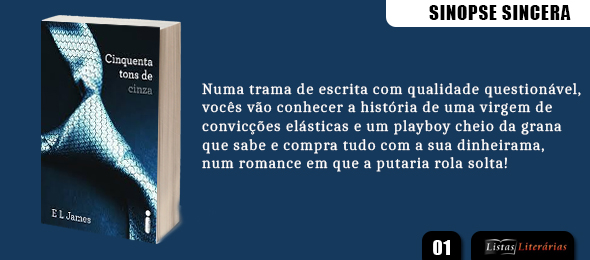 10 Exemplos de sinopses de livros se fossem sinceras