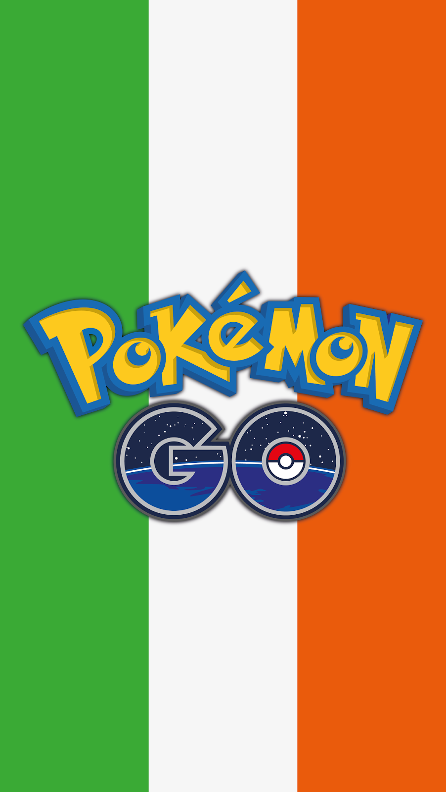 Wallpaper Pokemon GO flag Ireland for Android phone and iPhone Free