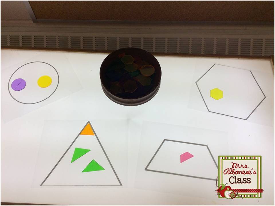 Why we LOVE our Light Table!...{FREEBIE included!} | Mrs. Albanese's ...