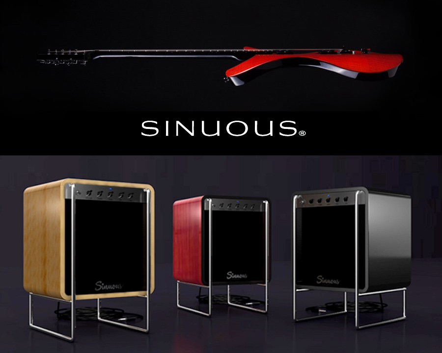 If It's Hip, It's Here (Archives): Sinuous Guitars and Amps. Fine Woods ...