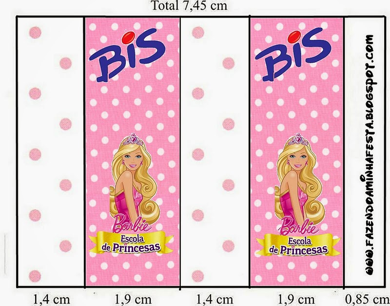 Barbie Princess School: Free Printable Candy Bar Labels. - Oh My Fiesta ...
