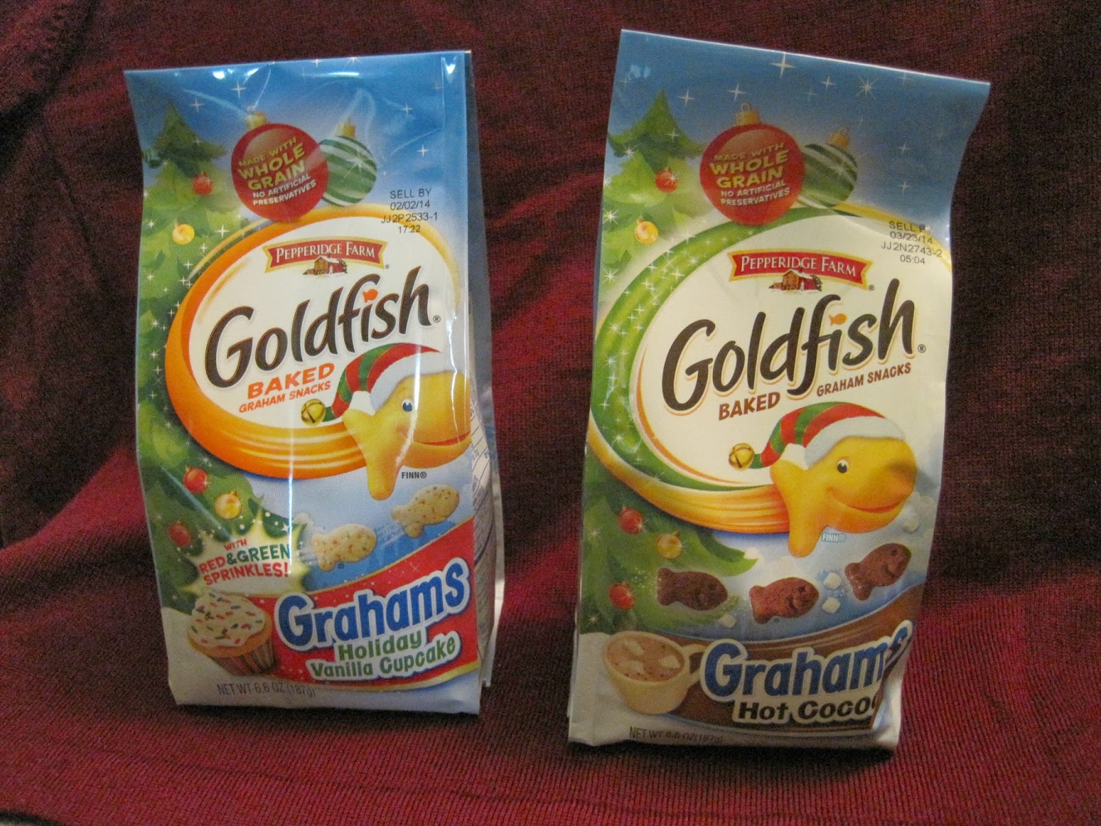 Holiday Goldfish Crackers