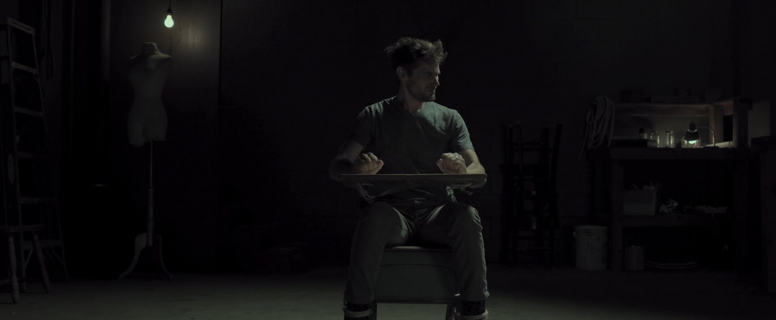 The Basement (2018) - Men Tied Up