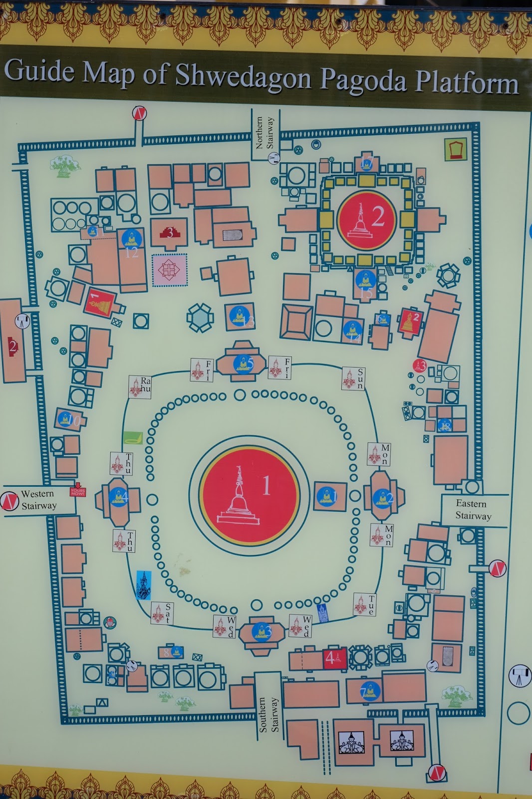 Kee Hua Chee Live!: SHWEDAGON PAGODA IN YANGON, MYANMAR BY DUSK AND ...