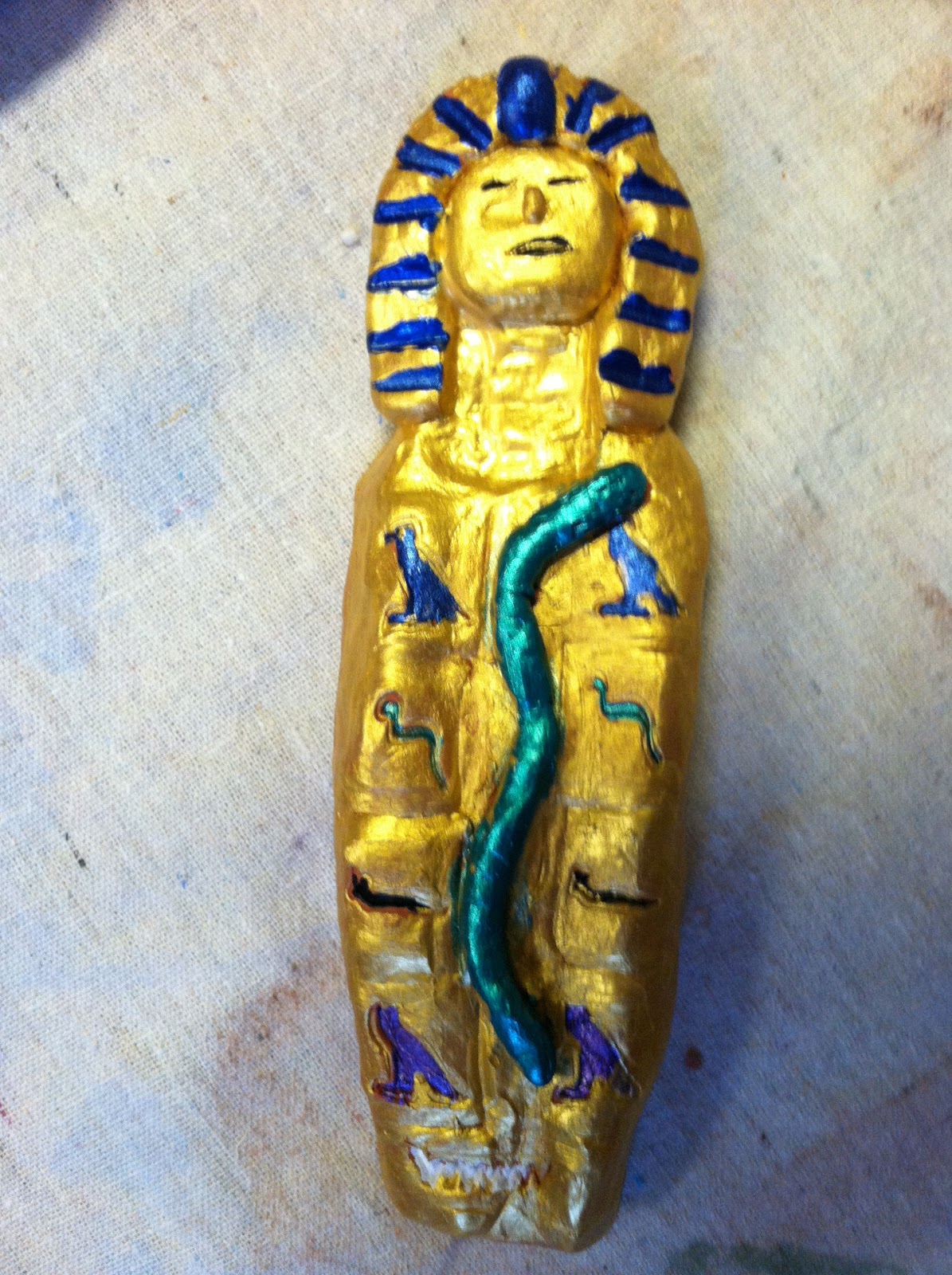 Children's Art Classes: Egyptian Sarcophagi
