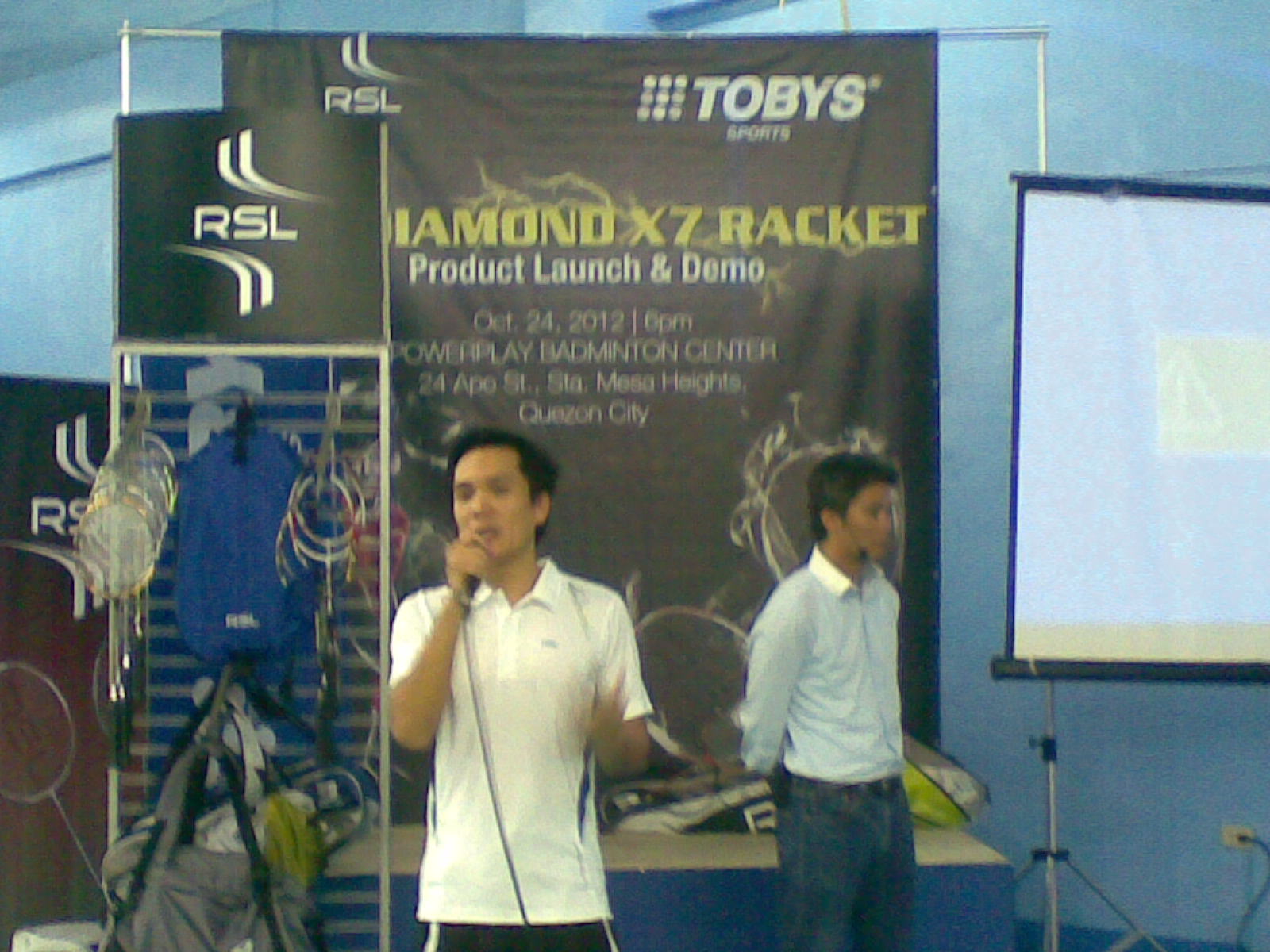 RSL Diamond X7 Series Badminton Rackets launches at Toby's Sports