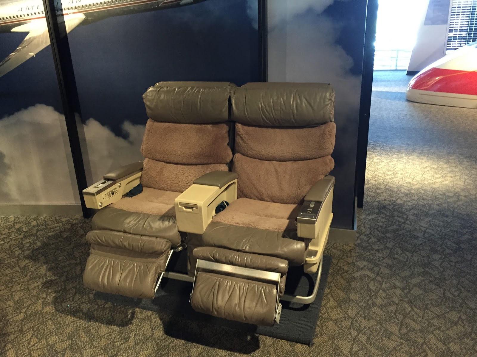 C R Smith Museum: 2 FIRST CLASS seats.