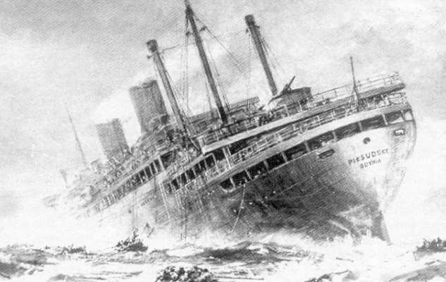 Disasters and Shipwrecks: Sinking of the Pilsudski