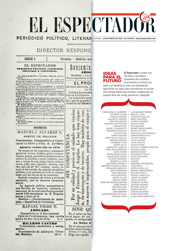 Paper Papers: Un diario valiente cumple 125 años: El Espectador