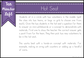 Little Leaps of Learning: Powerful ways to end a lesson... even with no ...