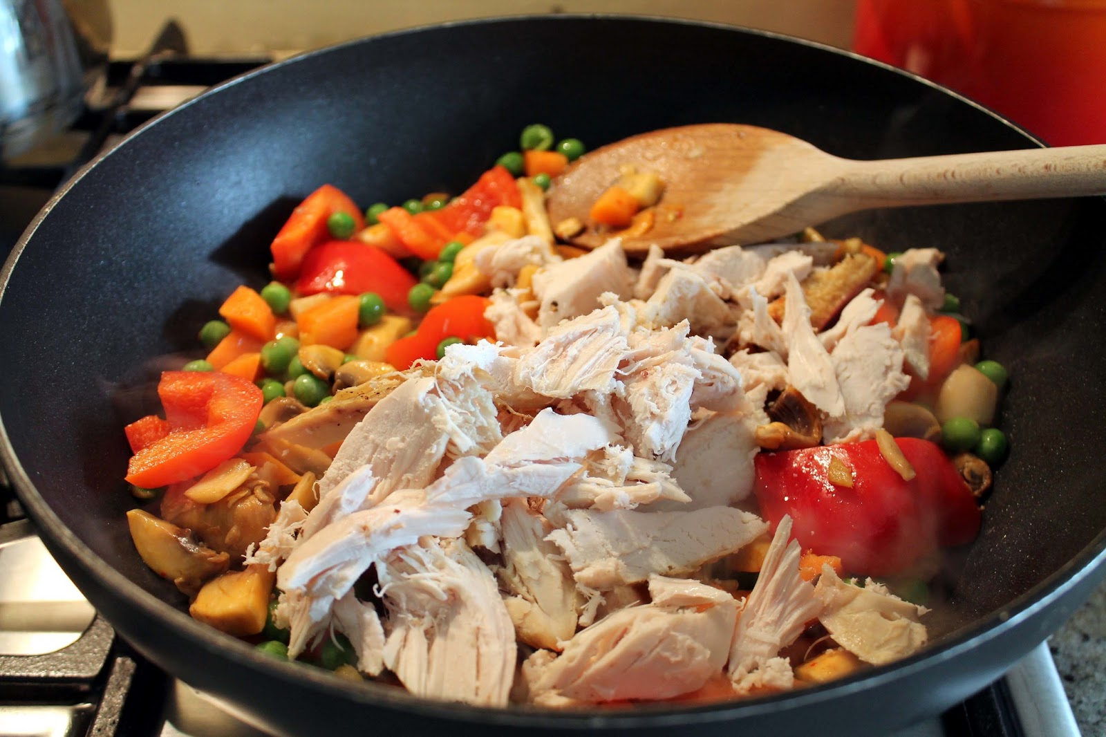 Serena's Medium Rare: Super Quick Roast Chicken Fried Rice