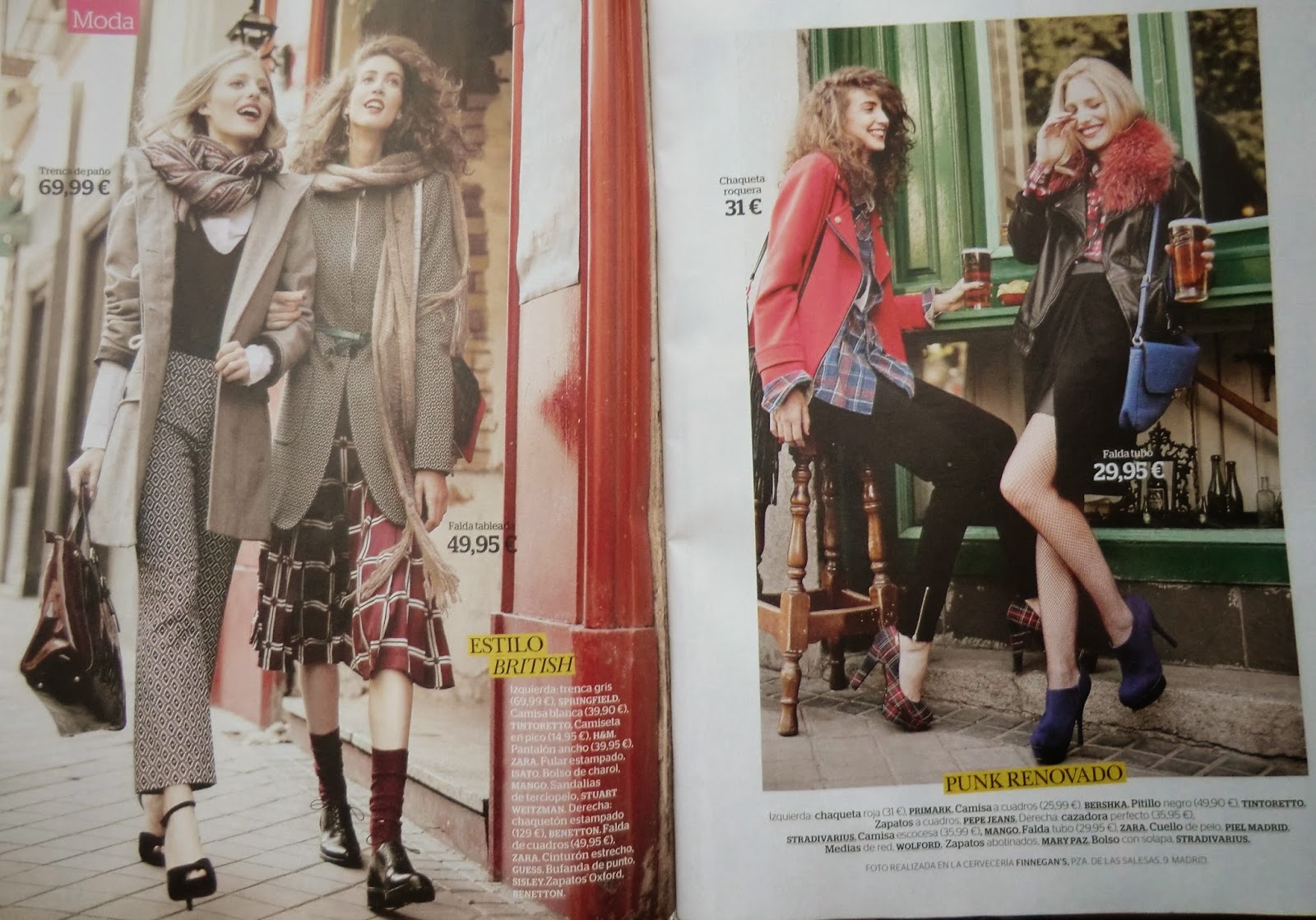 Stylebunny: La moda dell'autunno attraverso le foto della Spagna/Autumn ...