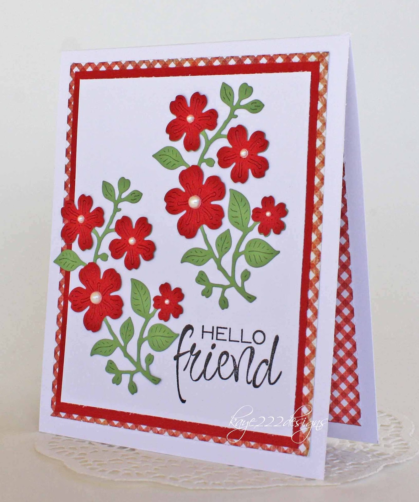 Beyond Beauty: Hello Friend With Cheery Lynn Designs