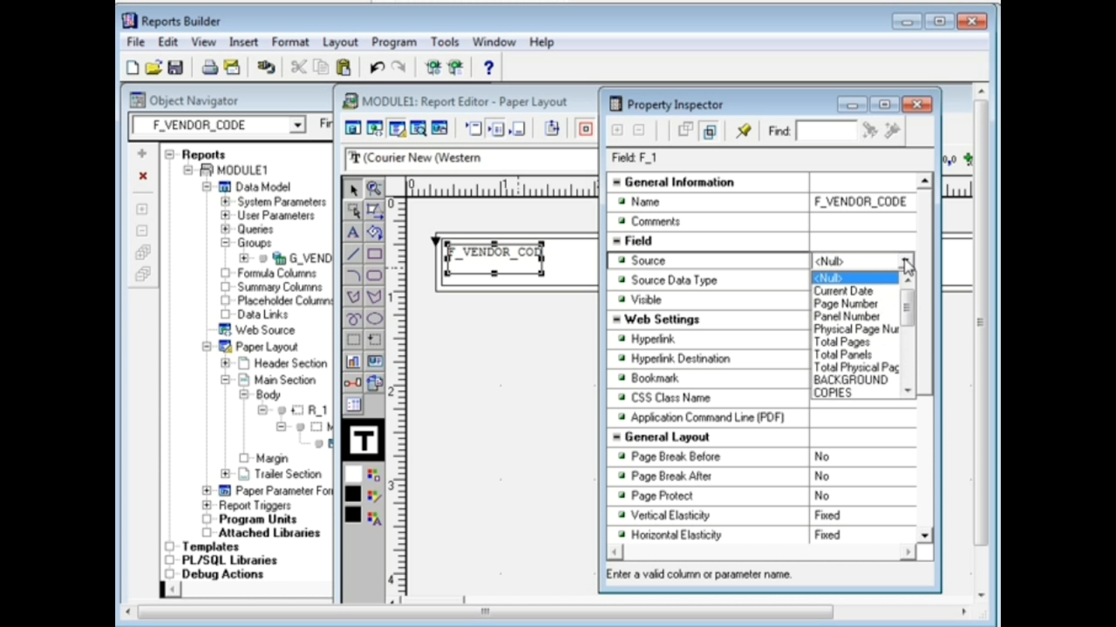 How to create oracle text reports with Examples
