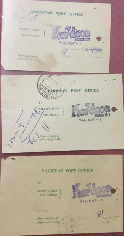 Postal Stationery Of Pakistan 10 (Acknowledgement Due Card): 2016