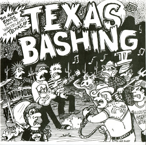 Texas Punk Treasure Chest: v/a: "Texas Bashing II" 7" Compilation
