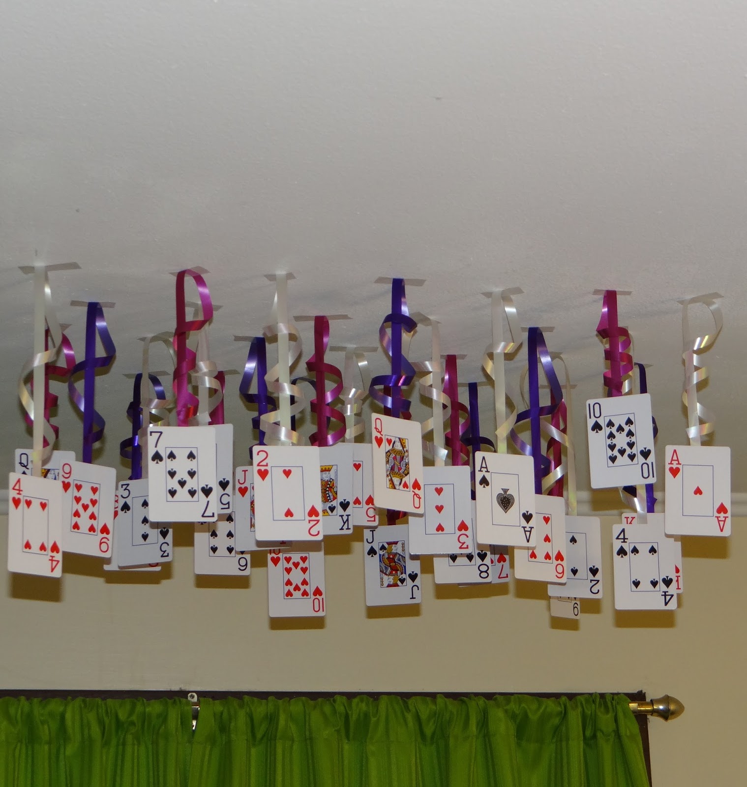Amber's Craft a Week Blog: Playing Card Streamers