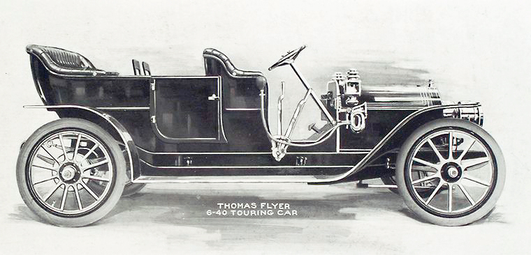 Just A Car Guy: The 1909 Thomas Flyer catalog, winning the 1908 ...