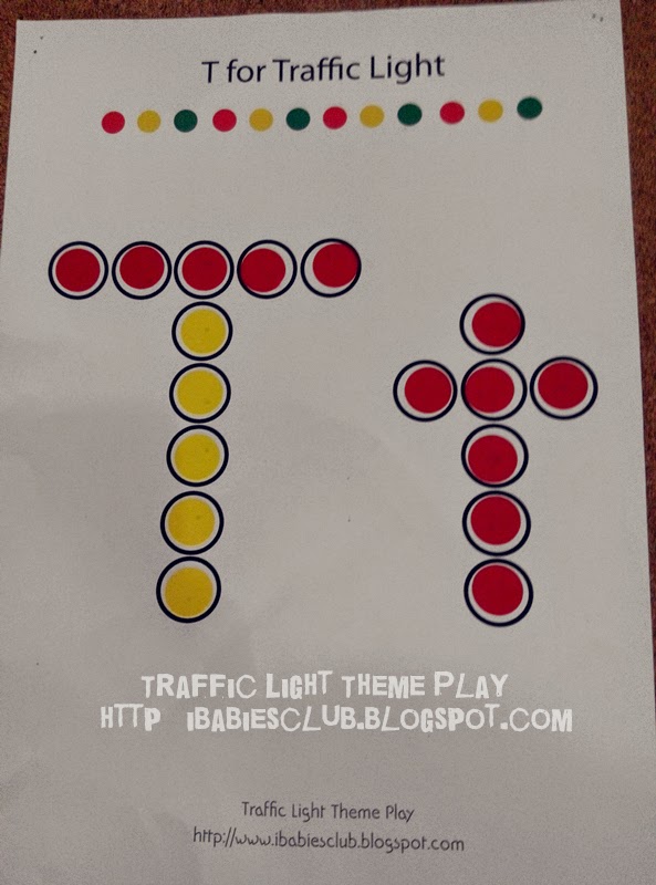 ibabiesclub: Tot School (14) : Traffic Light Theme Play 交通灯主题周