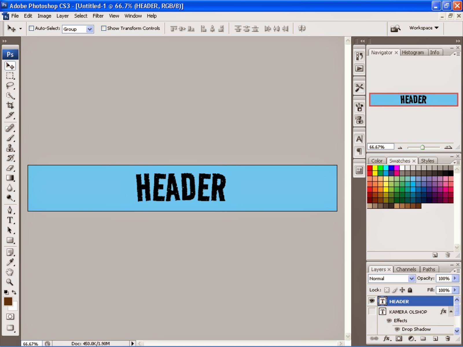 Aza Fransysxa: Tutorial Membuat Header pada Web Toko Online