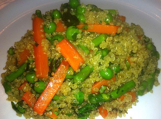 Food Hunter's Guide to Cuisine: Quinoa Primavera