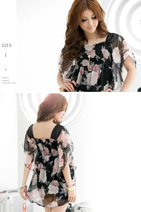 Where shopping has become cheap and righteous ☺: Blouse BL817-Red