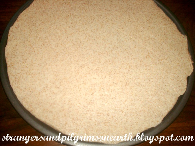 Strangers & Pilgrims on Earth: Healthier Homemade Pizza Crust ...