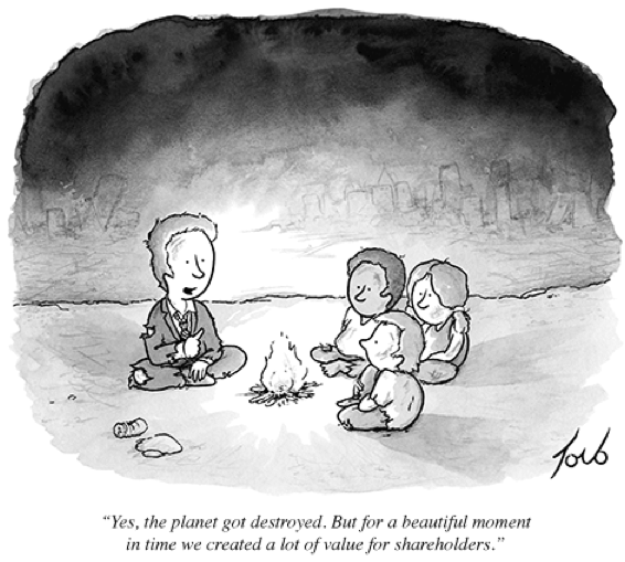 Investment Banker Paris.com: Cartoon : shareholder value