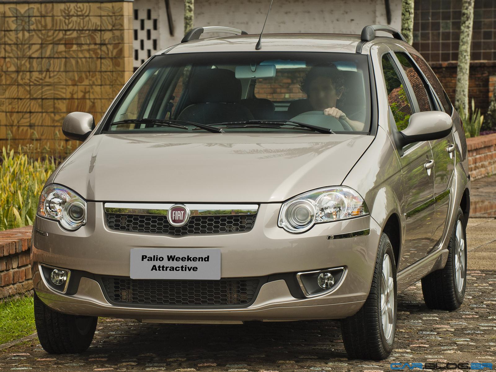 Novo Fiat Palio Weekend 2013 Attractive, Trekking e Adventure: fotos ...