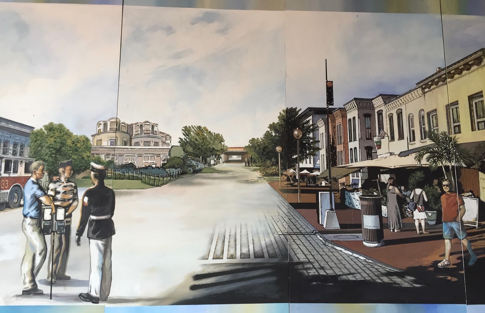 Frequent Traveler Ancestry: Street art in Barracks Row