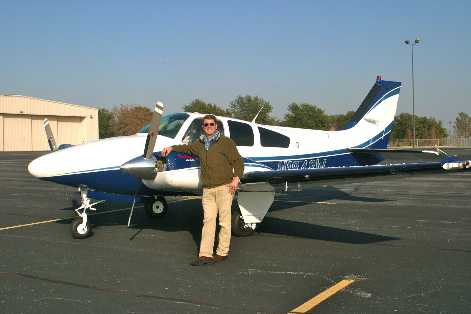 The Lee Family: Olivia's First Baron Flight