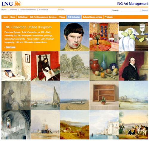 MAKING A MARK: The ING Art Collection