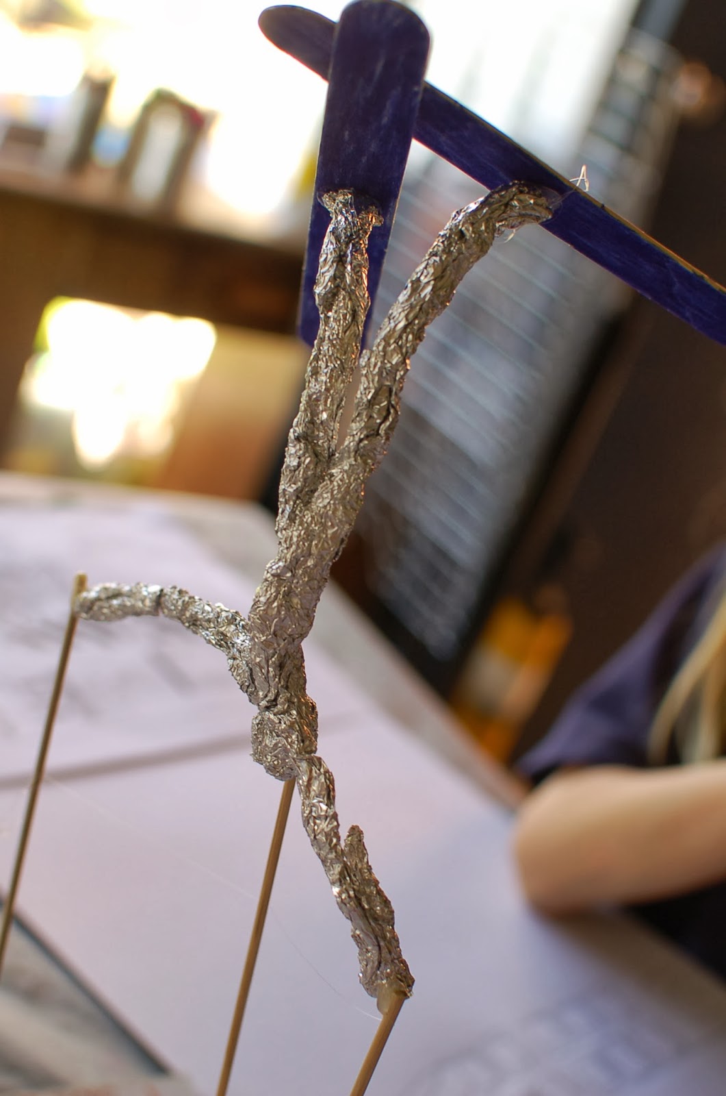 Sunnyside Art House: Winter Olympics Lesson - Part One (Tin Foil Trophies)