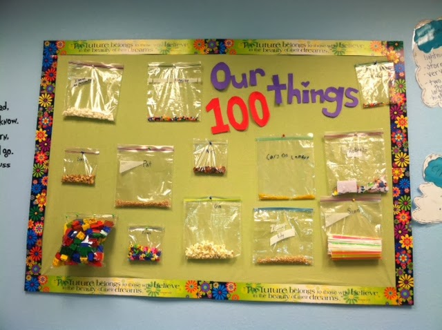 steppin' up to first grade: 100th Day of School!!