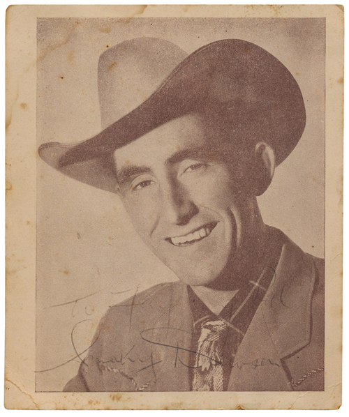 ephemeral - male: Hands up who remembers Smoky Dawson?