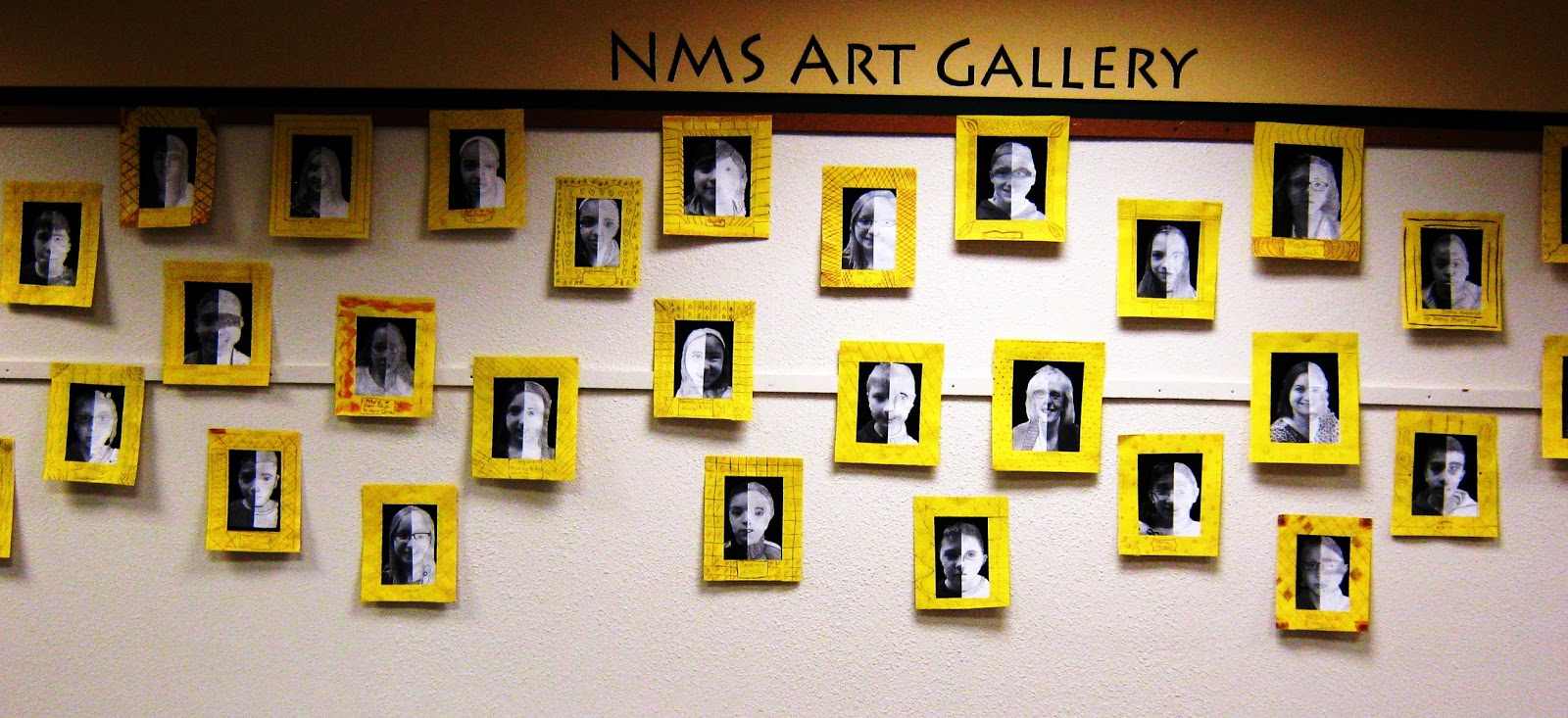 Art in the Middle...school: Golden Frames