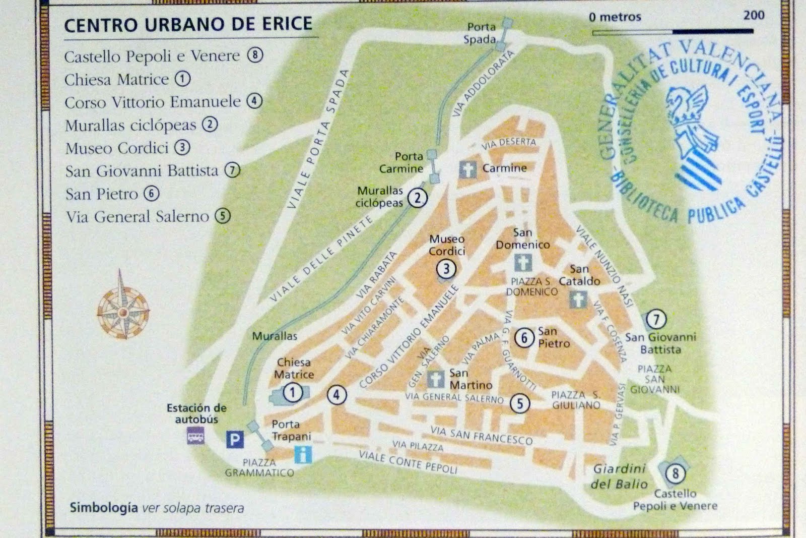Plano de Erice.