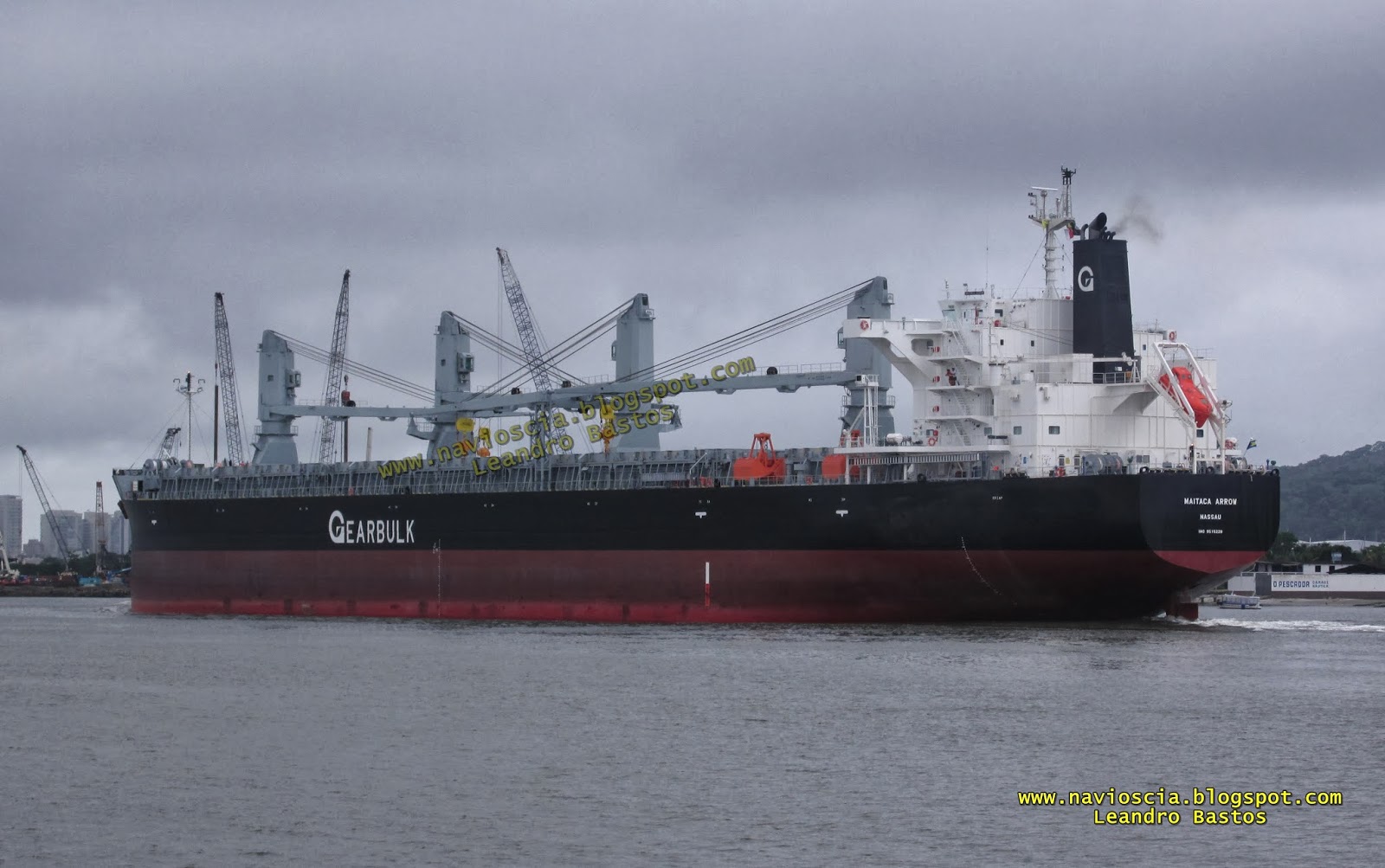 Navios de Santos & CIA: Navio MAITACA ARROW