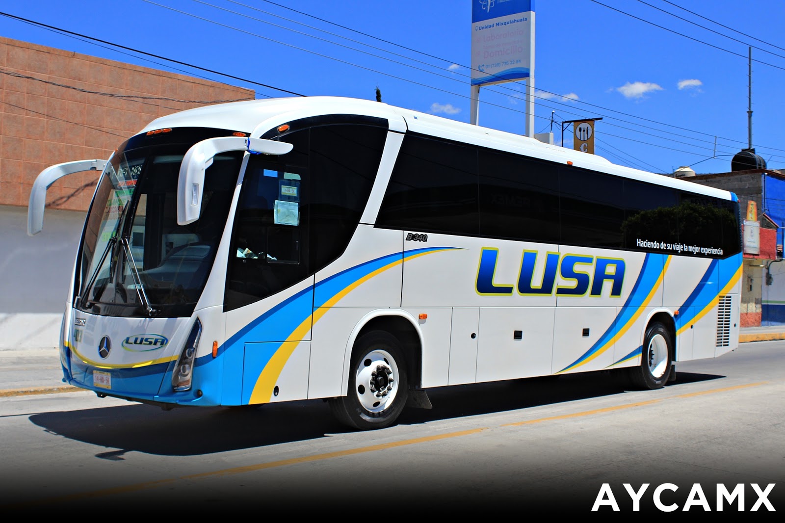 AYCAMX - Autobuses y Camiones México : Autobuses Foráneos 518. LUSA