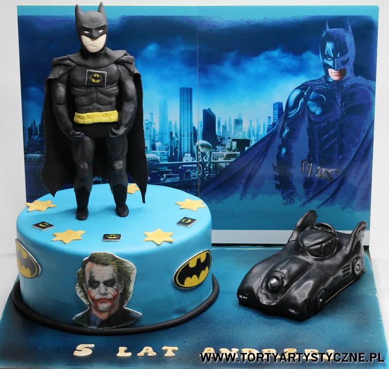 Torty Poznań: Tort Batman na 5 urodziny