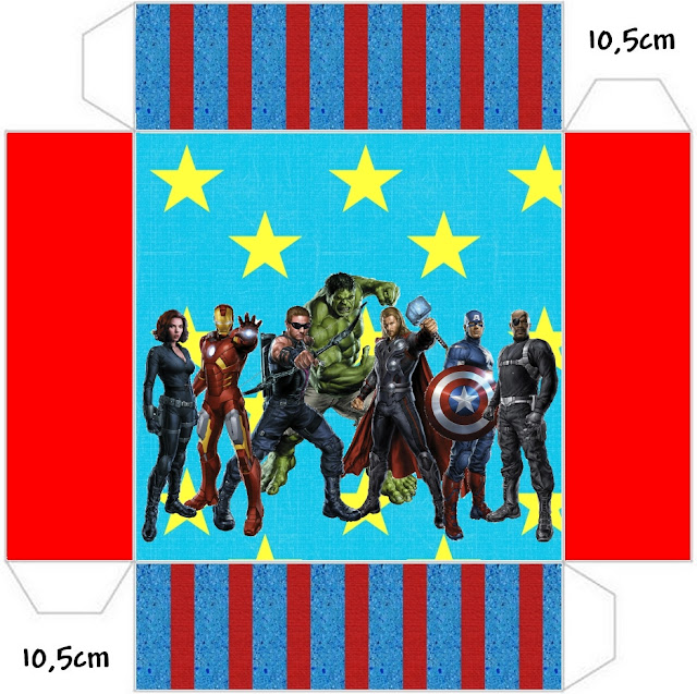 Avengers: Free Printable Boxes. - Oh My Fiesta! in english