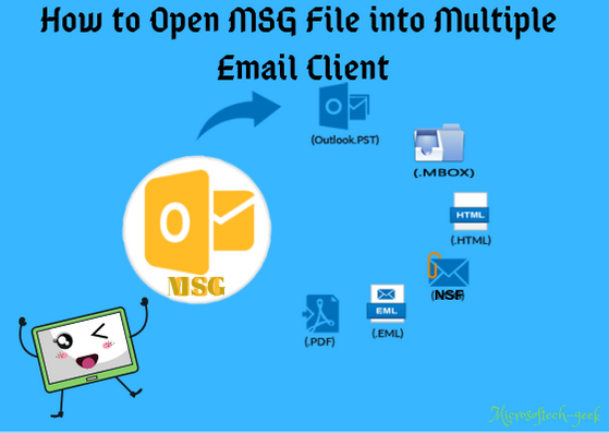 How to Open MSG File into Multiple Email Client - MicrosofTechGeek