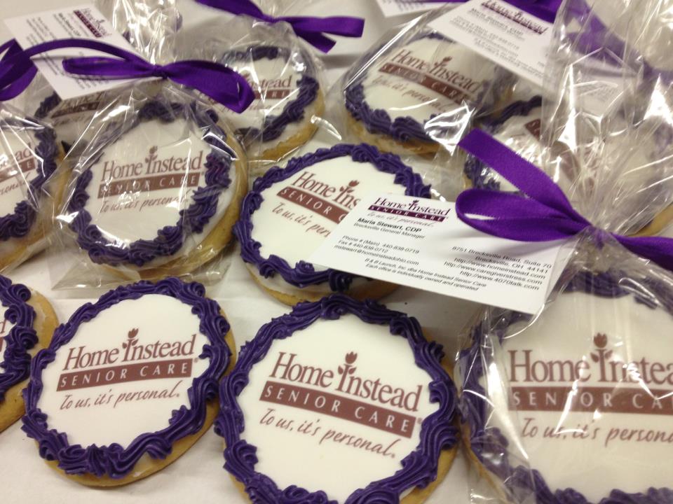 Leslie's Cool Cakes from Stan's Northfield Bakery: Promotional Logo Cookies