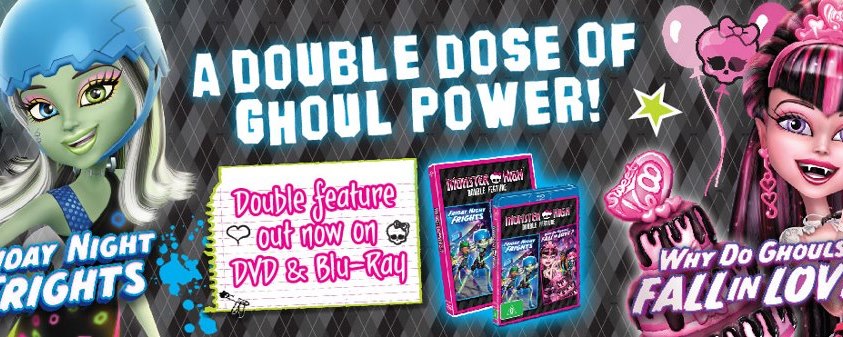 monsterhighdaily: monster high double feature