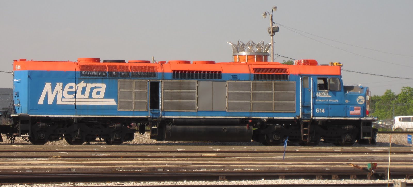 Chicago Trainspotting METRA: The Last F40C Locomotives.