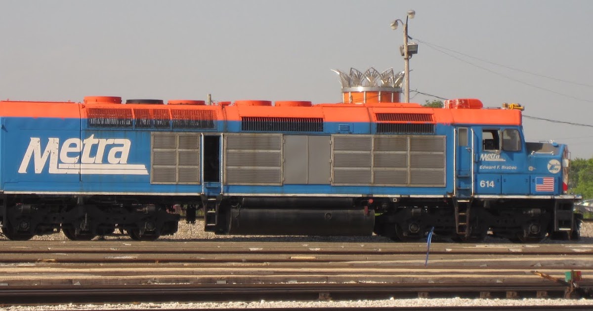 Chicago Trainspotting METRA: The Last F40C Locomotives.