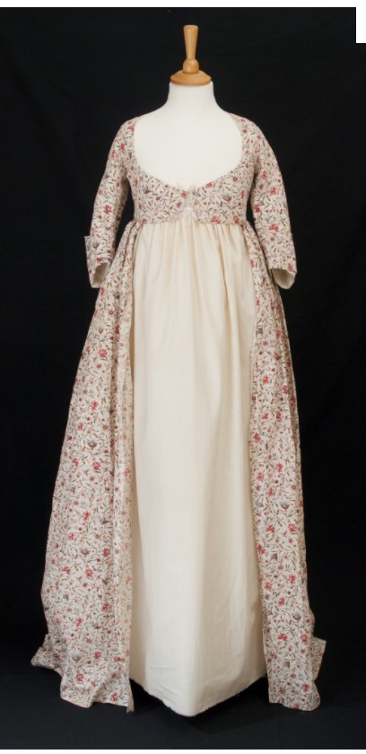 Eva's historical costuming blog: An open robe from the 1790s