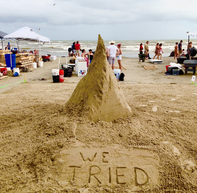 The Art of Sand Castle Building at The AIA Sandcastle 2016, Galveston